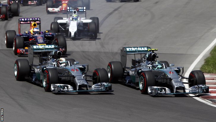 F1: Championship Positions after Canadian Grand Prix
